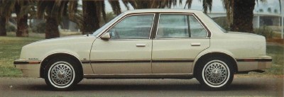 Chevrolet Cavalier technical specifications and fuel economy
